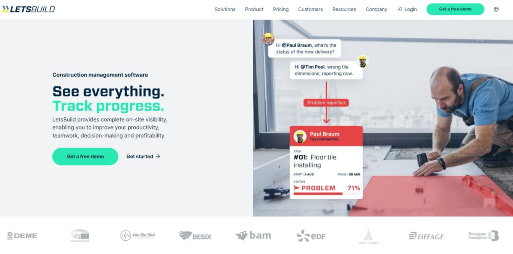 Letsbuild Hero Design Example – Draftss
