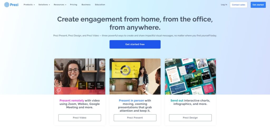 Prezi Hero Design Example – Draftss