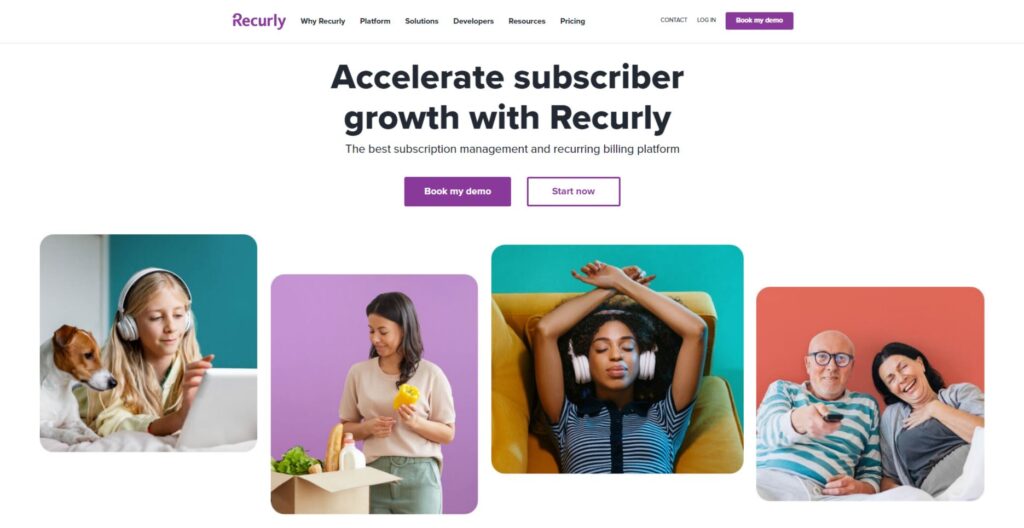 Recurly Hero Design Example – Draftss