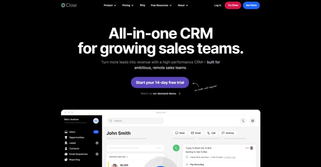 Close Hero Design Example – Draftss