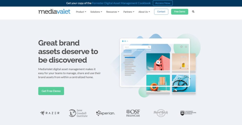 Mediavalet Hero Design Example – Draftss