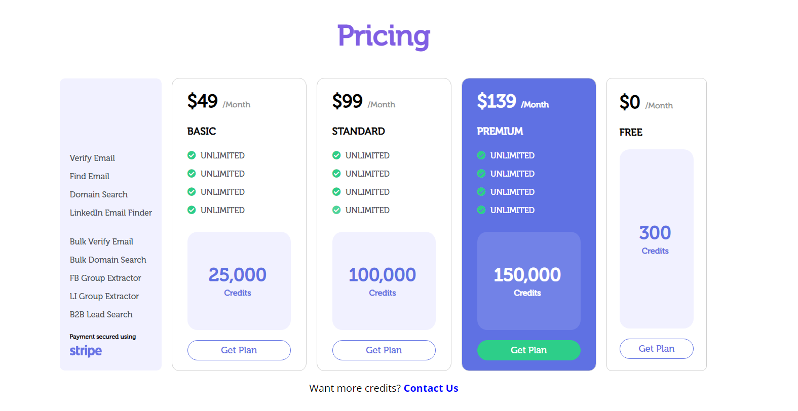 Prospectss Pricing Page Designs Example – Draftss