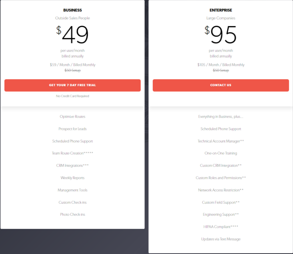 Badgermapping Pricing Page Designs Example – Draftss