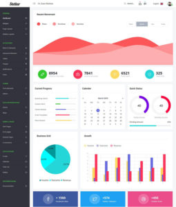 30 Free Admin Dashboard Themes For Your Side Project - Draftss
