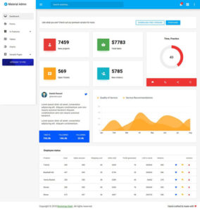 30 Free Admin Dashboard Themes For Your Side Project - Draftss